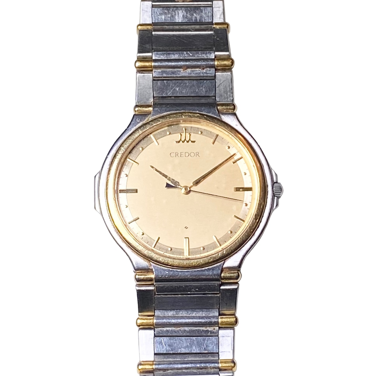vintage CREDOR quartz watch “9571-7000” | NOIR ONLINE