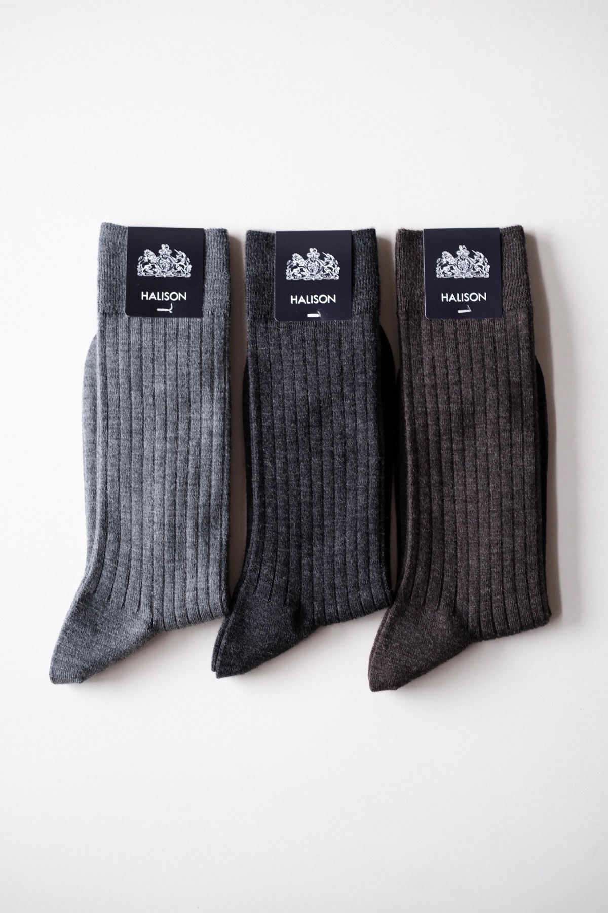 HALISON＜ハリソン＞NZメリノ ライクラ ビジカジソックス | Inhigh