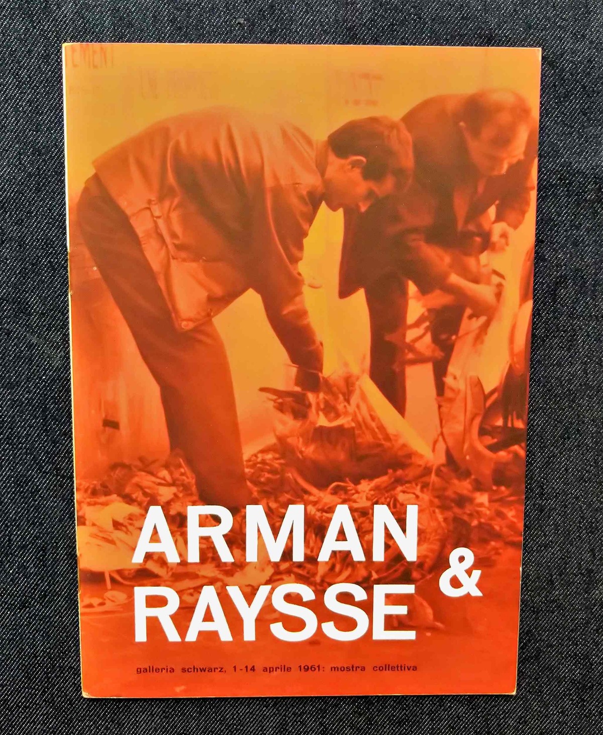 1961年 アルマン & マルシャル・レイス Galleria Schwarz Aman, Martial Raysse and Common ...