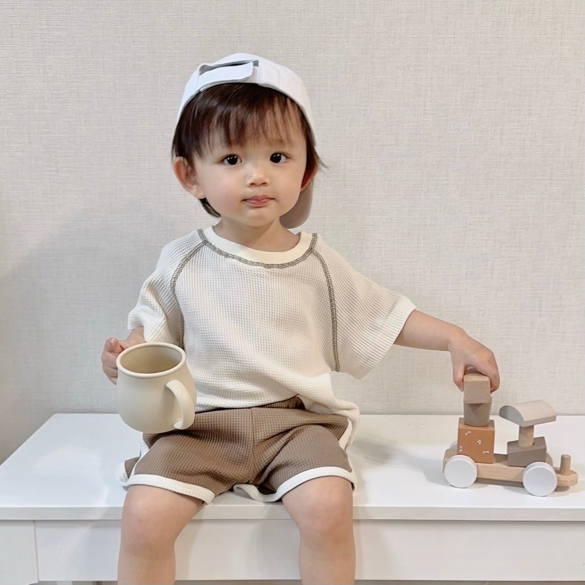 waffle T setup | Linola...