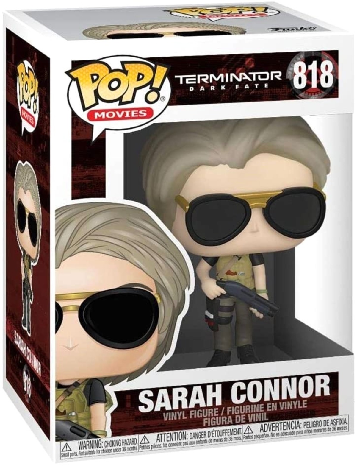 Funko Pop! Terminator Dark Fate Sarah Connor ターミネーター フィギュア | discolor