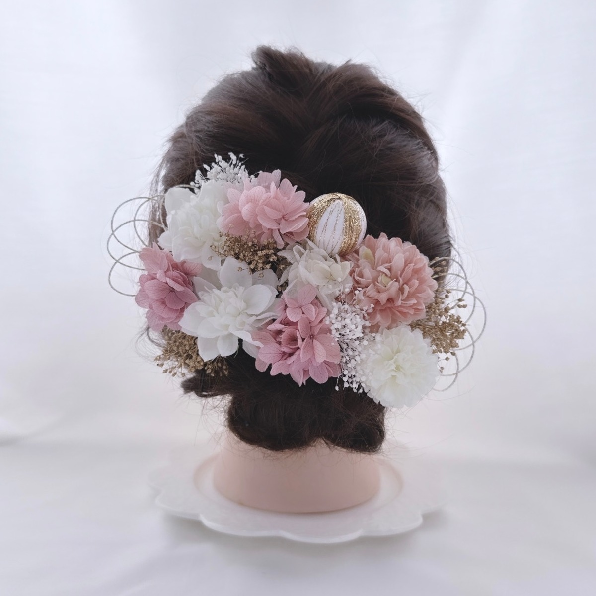 pink × gold × white - mini daria - | flower shop magnifique