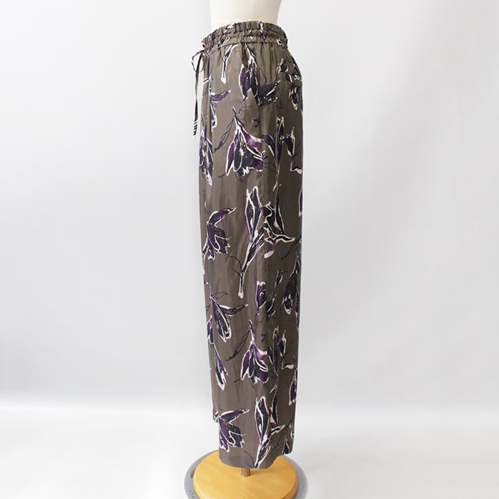 SACRA サクラ AUTUMN FLORA PANTS 125519112 2025秋冬新作 [送料無料