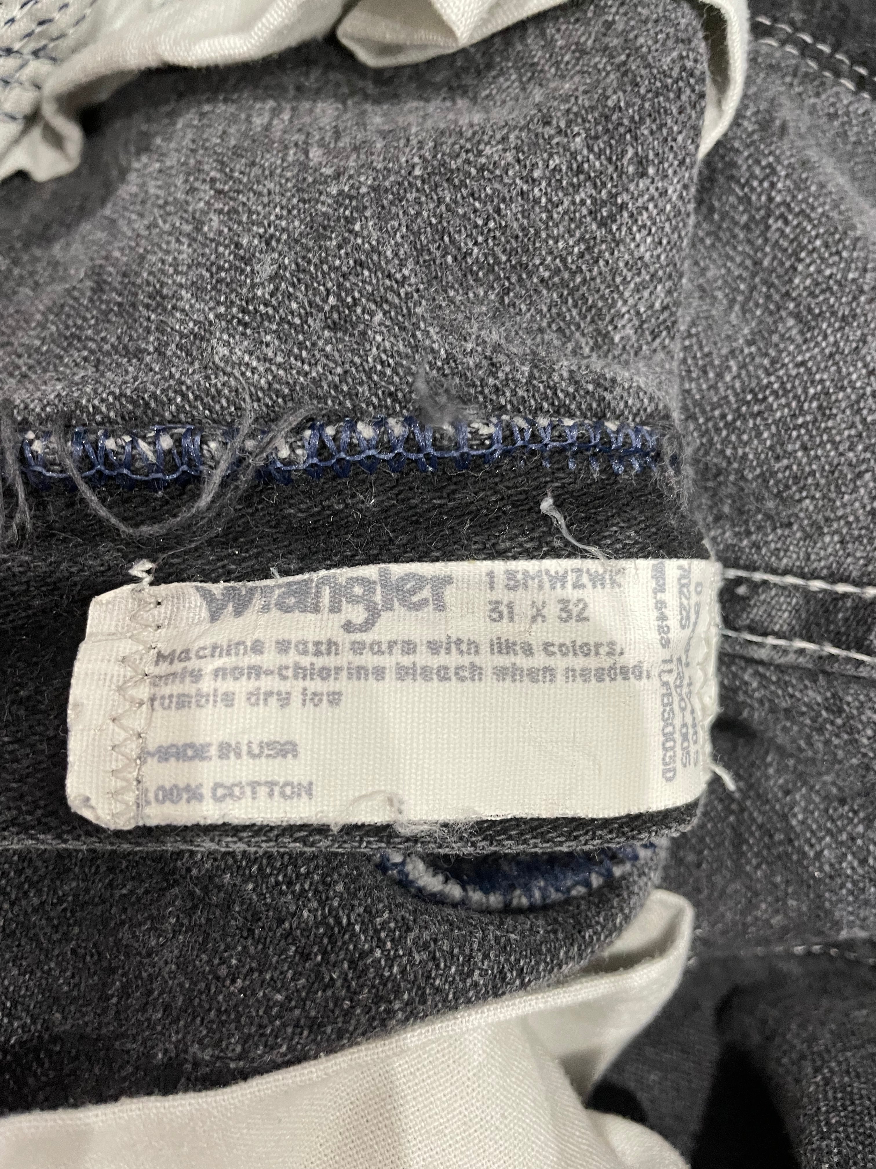 USA製 31×32 Wrangler ブラックデニム ラングラー USA製輸入 USA製 31×32 Wrangler ブラックデニム ラングラー USA製輸入