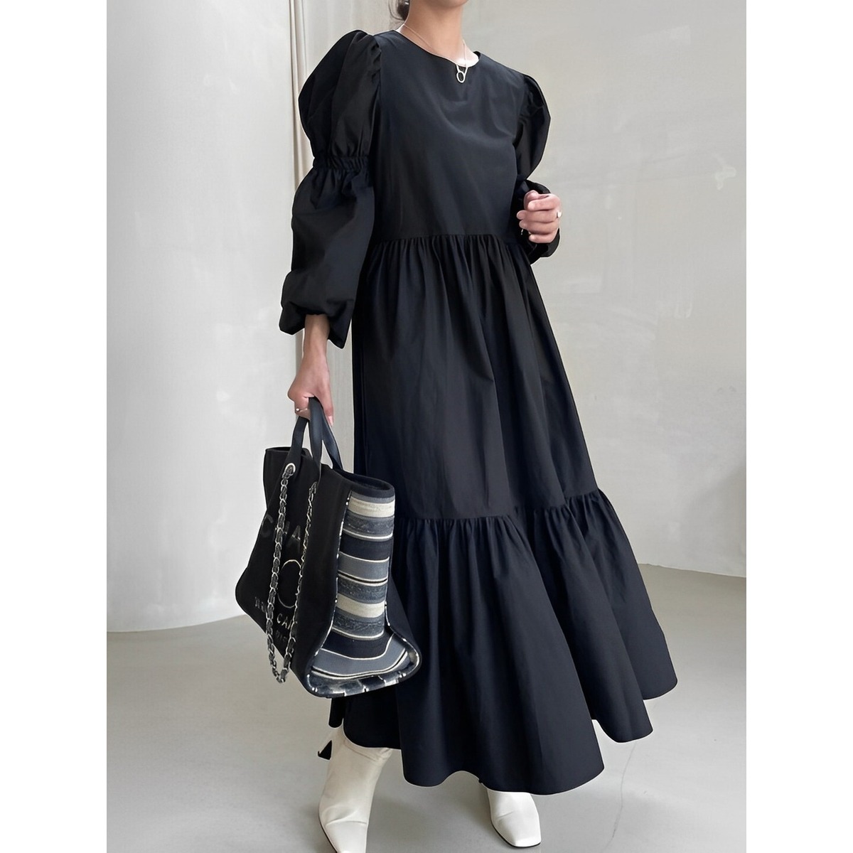 ティアードフレンチワンピース 2color RA2213 | RACOLOR ┃ロカラ