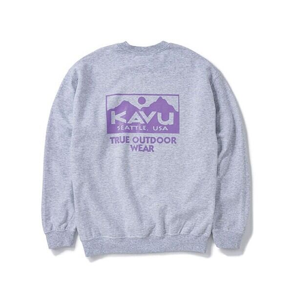 KAVU カブー ビッグロゴスウェット 19822334 KAVU(ｶﾌﾞｰ) - ﾄｩﾙｰﾛｺﾞ