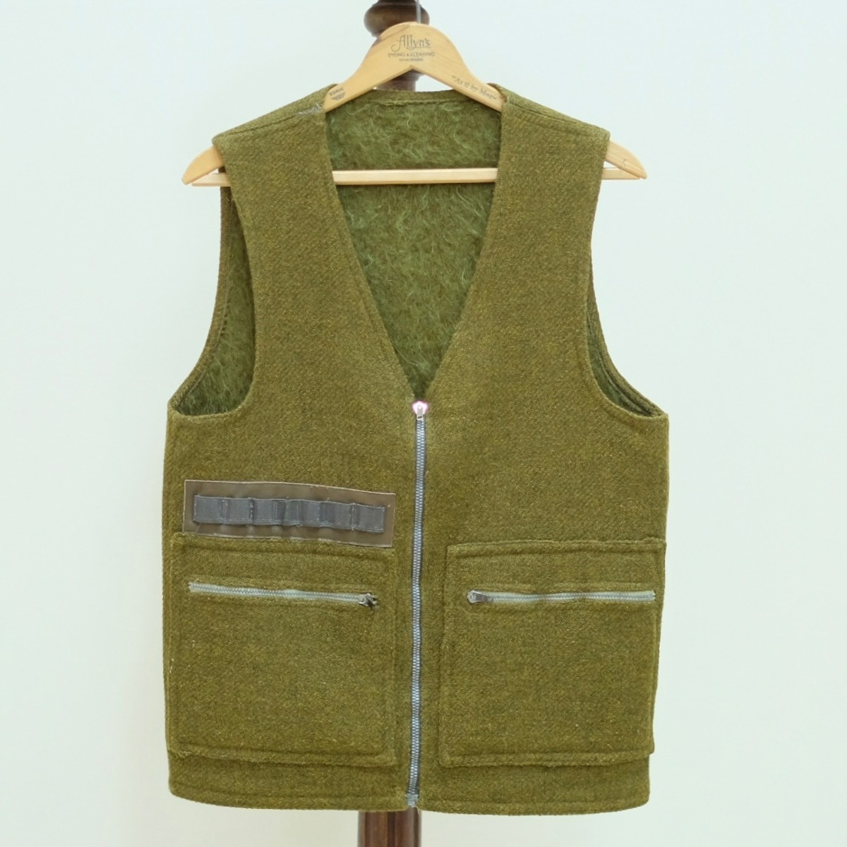 OLD WOOL HUNTING VEST | STRAYSHEEP ONLINE
