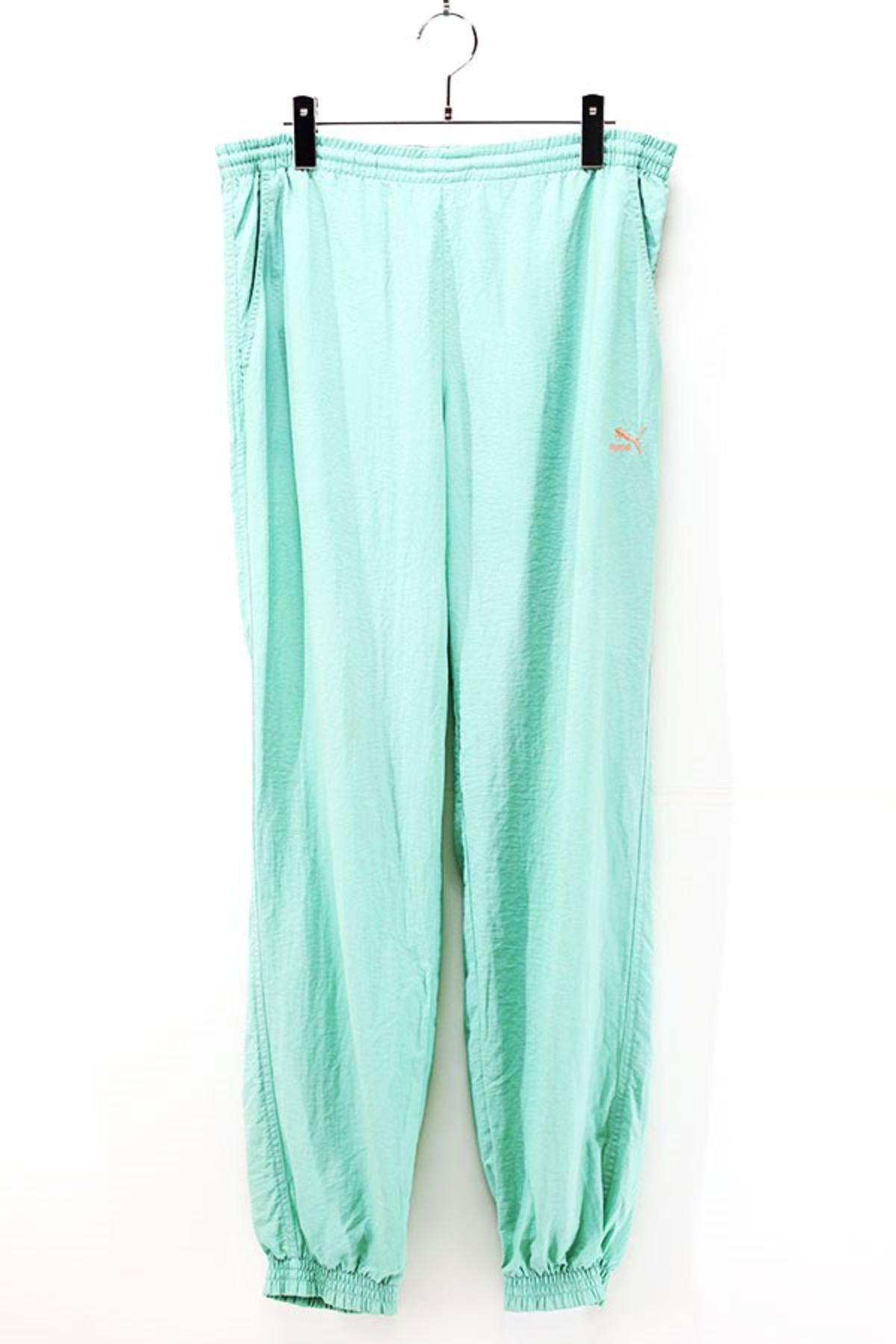 Used 90s PORTUGAL Puma Tiffany Blue Track Pants Size M 相当 古着 | ear ...