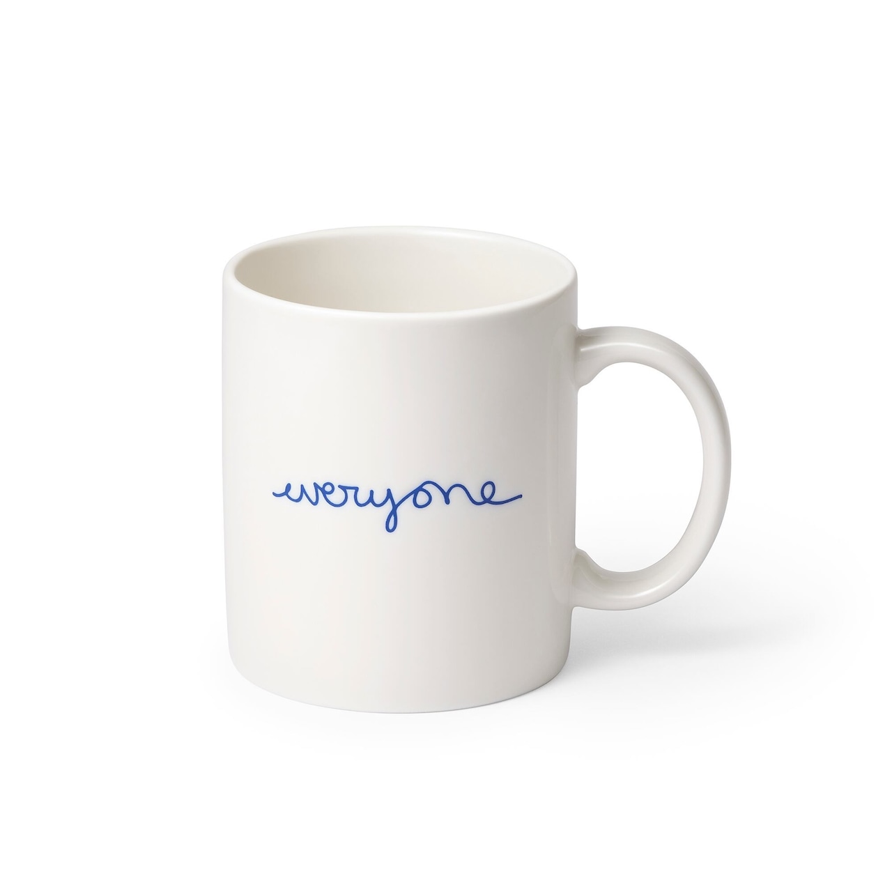 everyone j.30000 rooftop logo mug (WHITE) | everyone