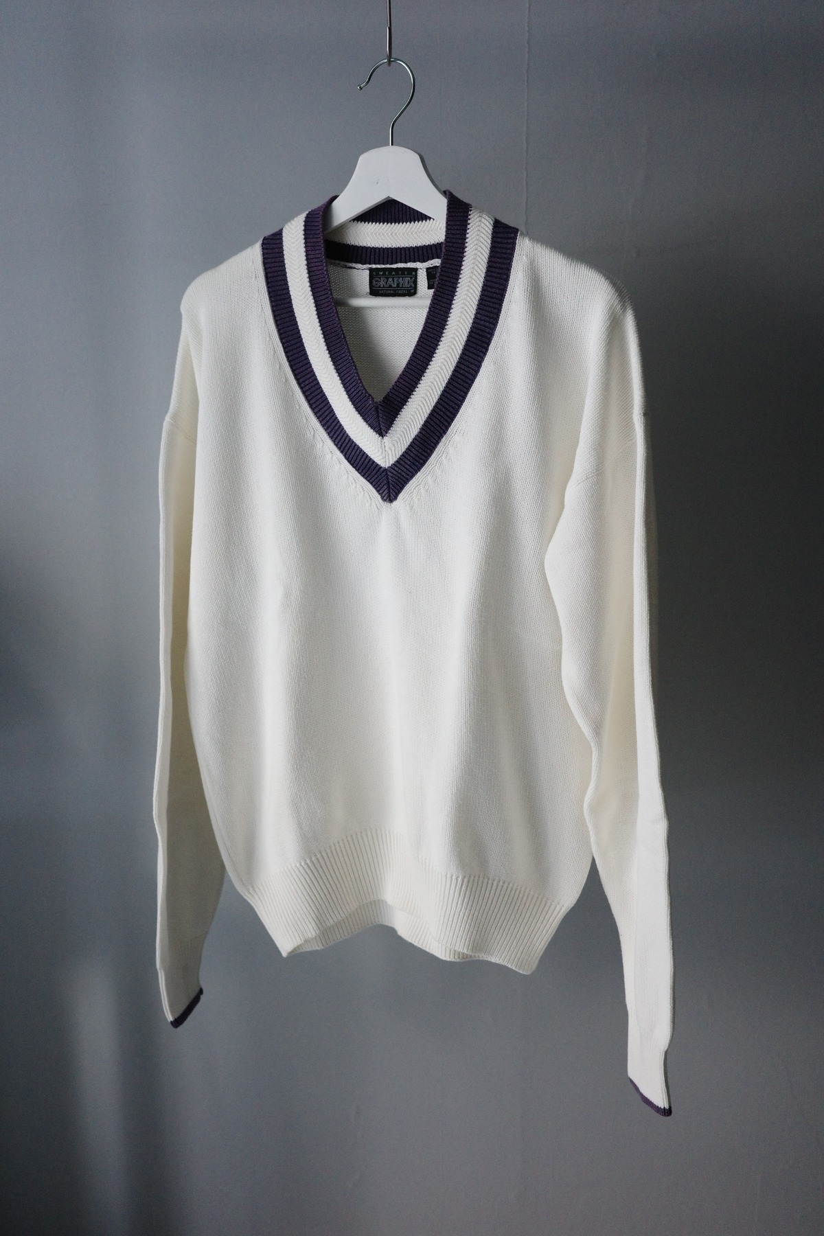 GRAPHIX SWEATER Cotton tilden knit | nola