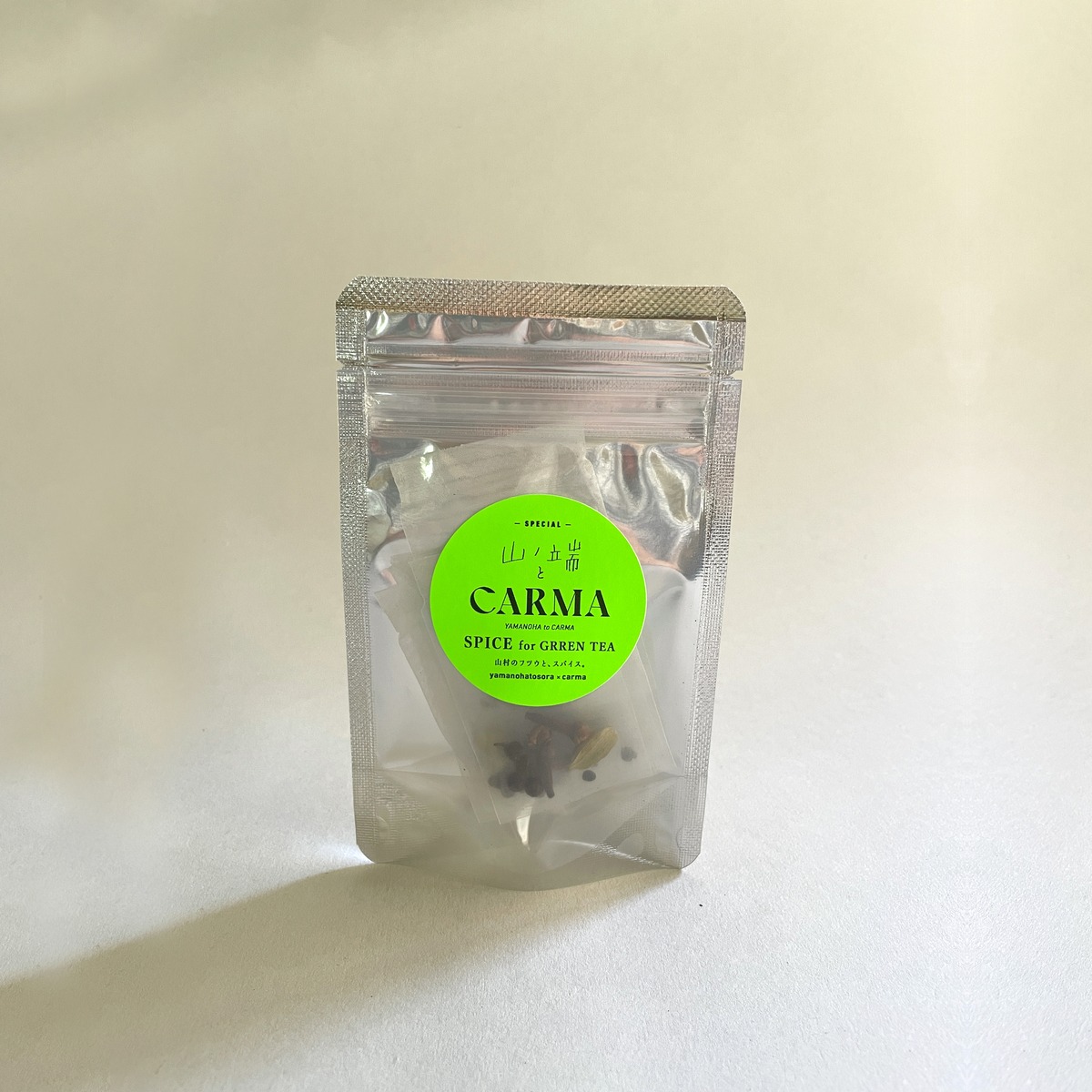 SPICE for GREEN TEA / 緑茶用スパイスキット5個入 / by 山ノ端トCARMA | yamanohatosora