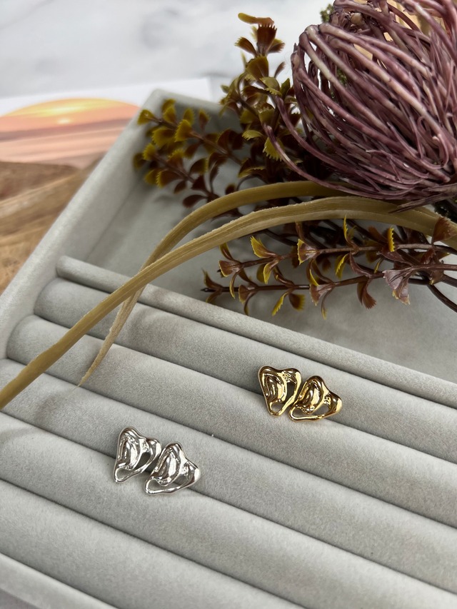 穴あきハートピアス | Maeil Maeil