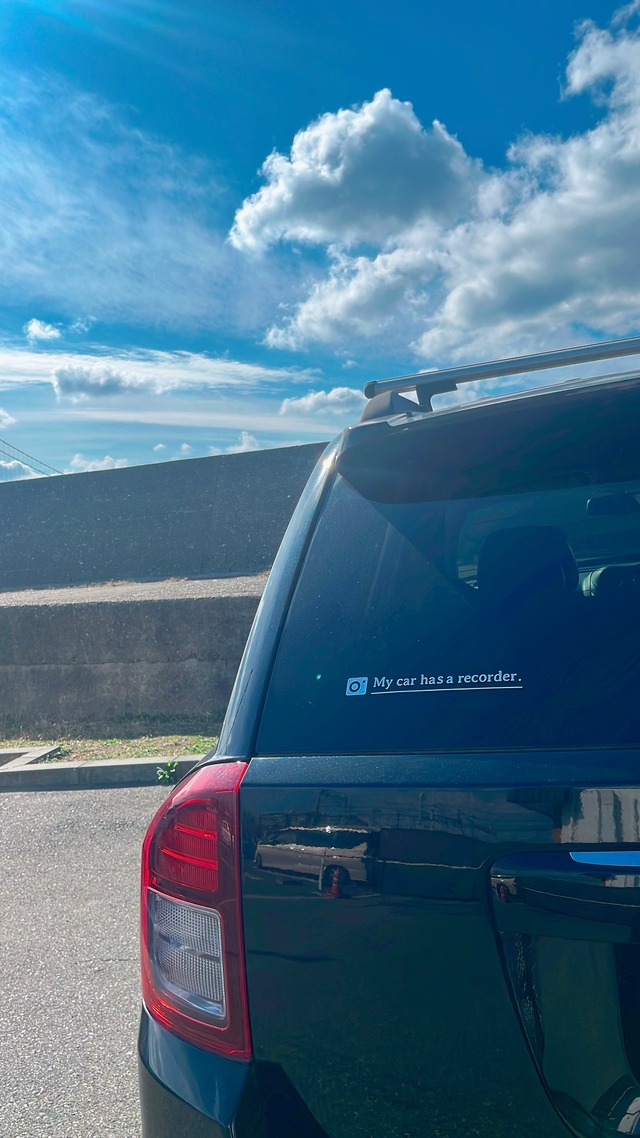 drive recorder sticker | ropos