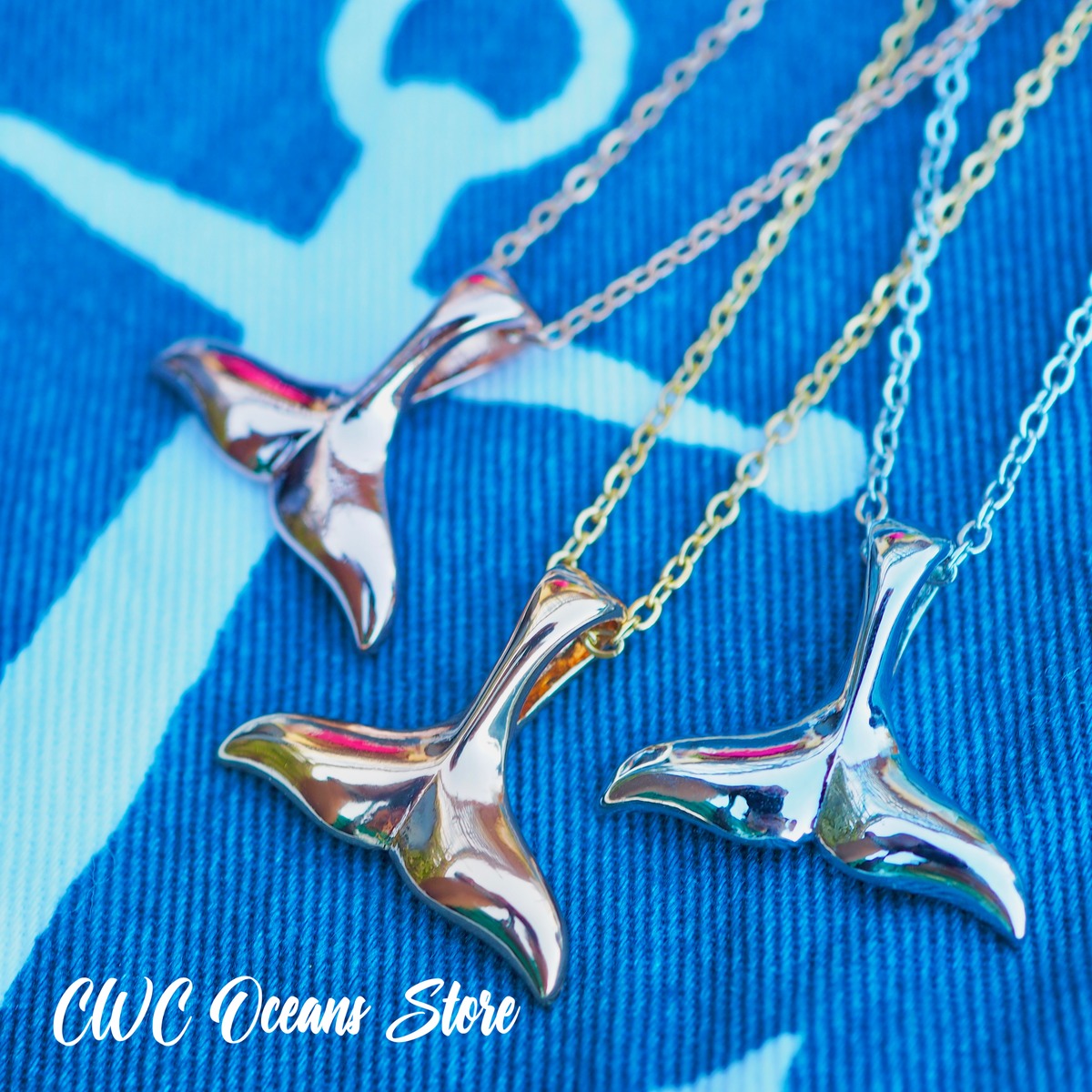 ️Hawaiian whale tail necklace | CWC Oceans Store