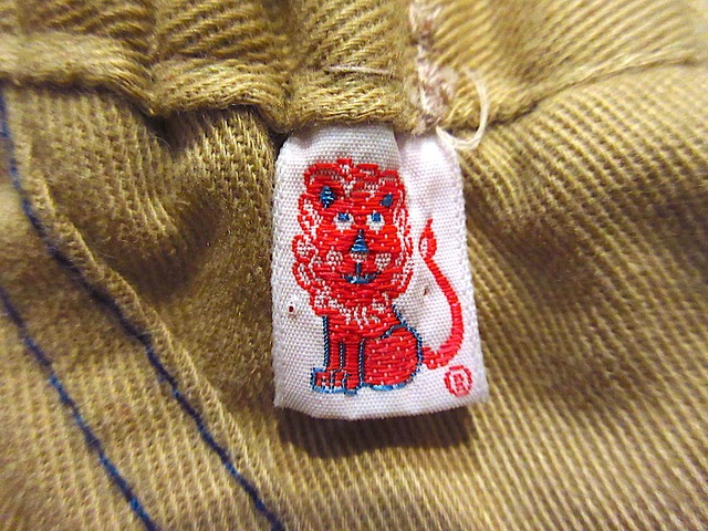 ビンテージ70's Garanimalsキッズコットンパンツ茶実寸W42cm～ 240205c4-k-pnt-ot-wf 1970sボトムス ...