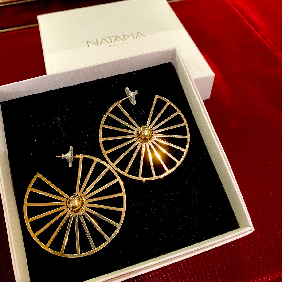 NATAMA ホイールピアス フープ | BIJOUX KIQUE