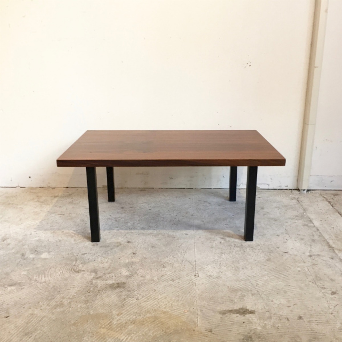 70's Dutch Vintage Rosewood × Metal Leg Mini-Low Table | Couscous Furniture
