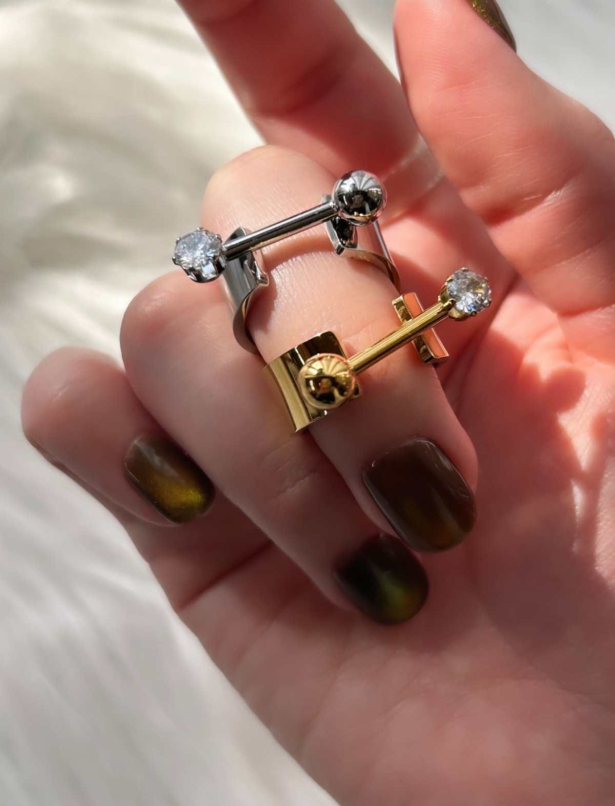 No.389 sparkling nuance ring | minette