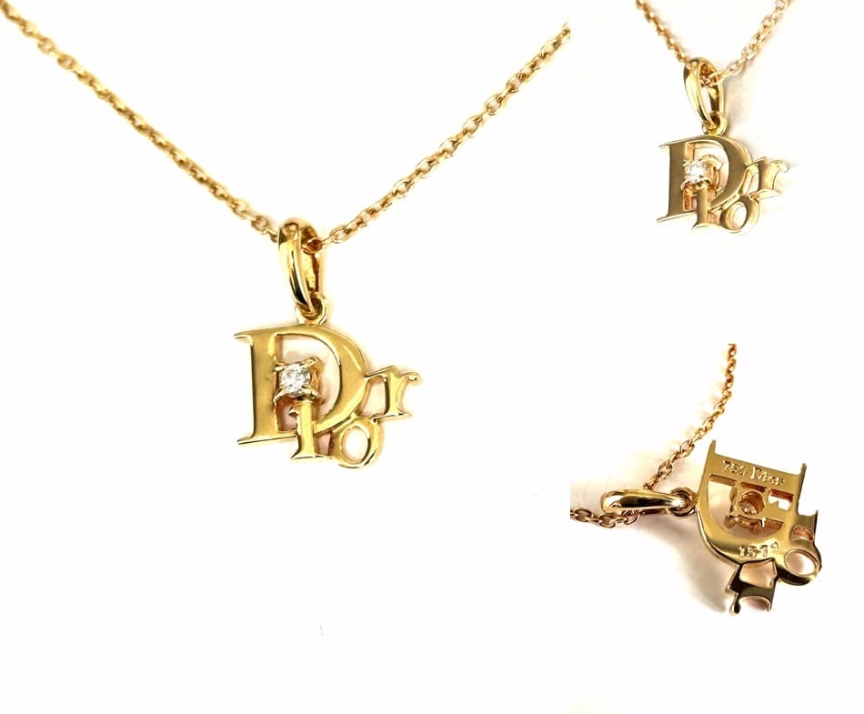 ChristianDior クリスチャンディオール Dior ロゴ ダイヤモンド ChristianDior クリスチャンディオール Dior ロゴ ダイヤモンド