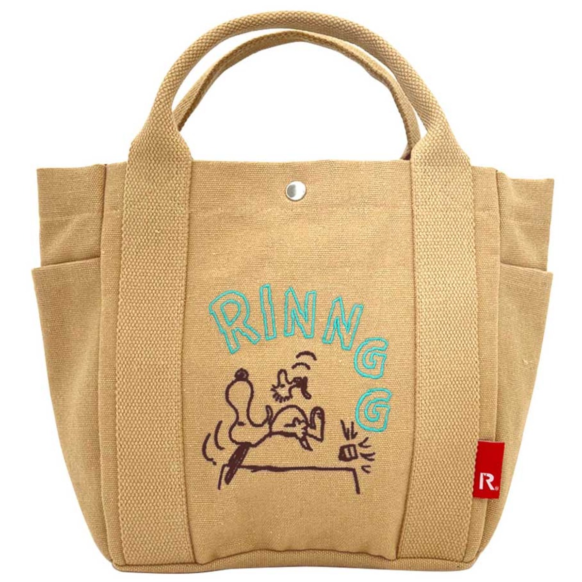 2024新作 スヌーピーバッグ ROOTOTE DELI IP.DEI.2way PEANUTS 8387 ルートート スヌーピー IP.デリ.ピーナッツ-9L ベージュ リーン | SPORTUS