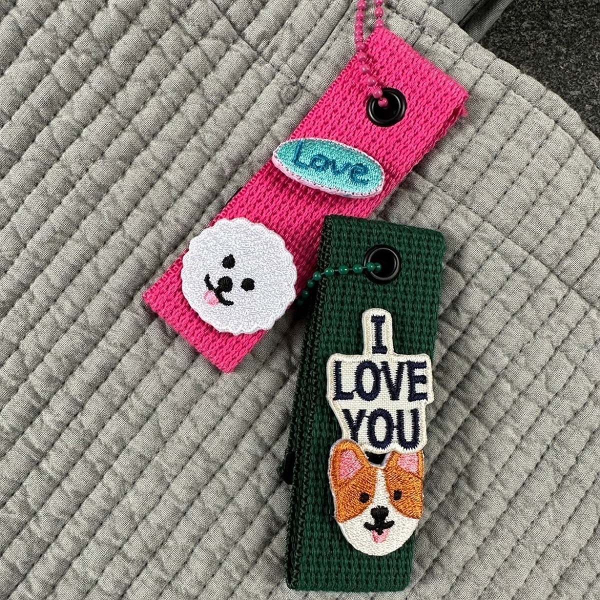 ワンちゃんloveキーホルダー | munil