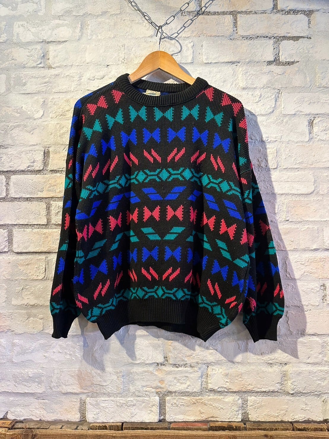 80s ISLE MODE Acrylic Knit | B U D
