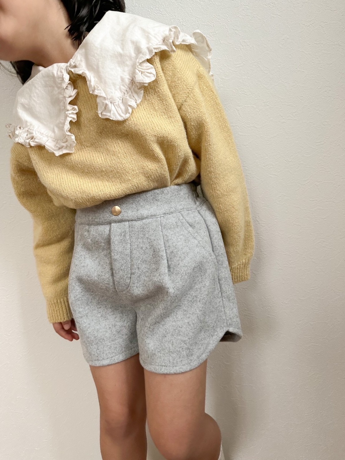 【即納】wool short pants | chayselect