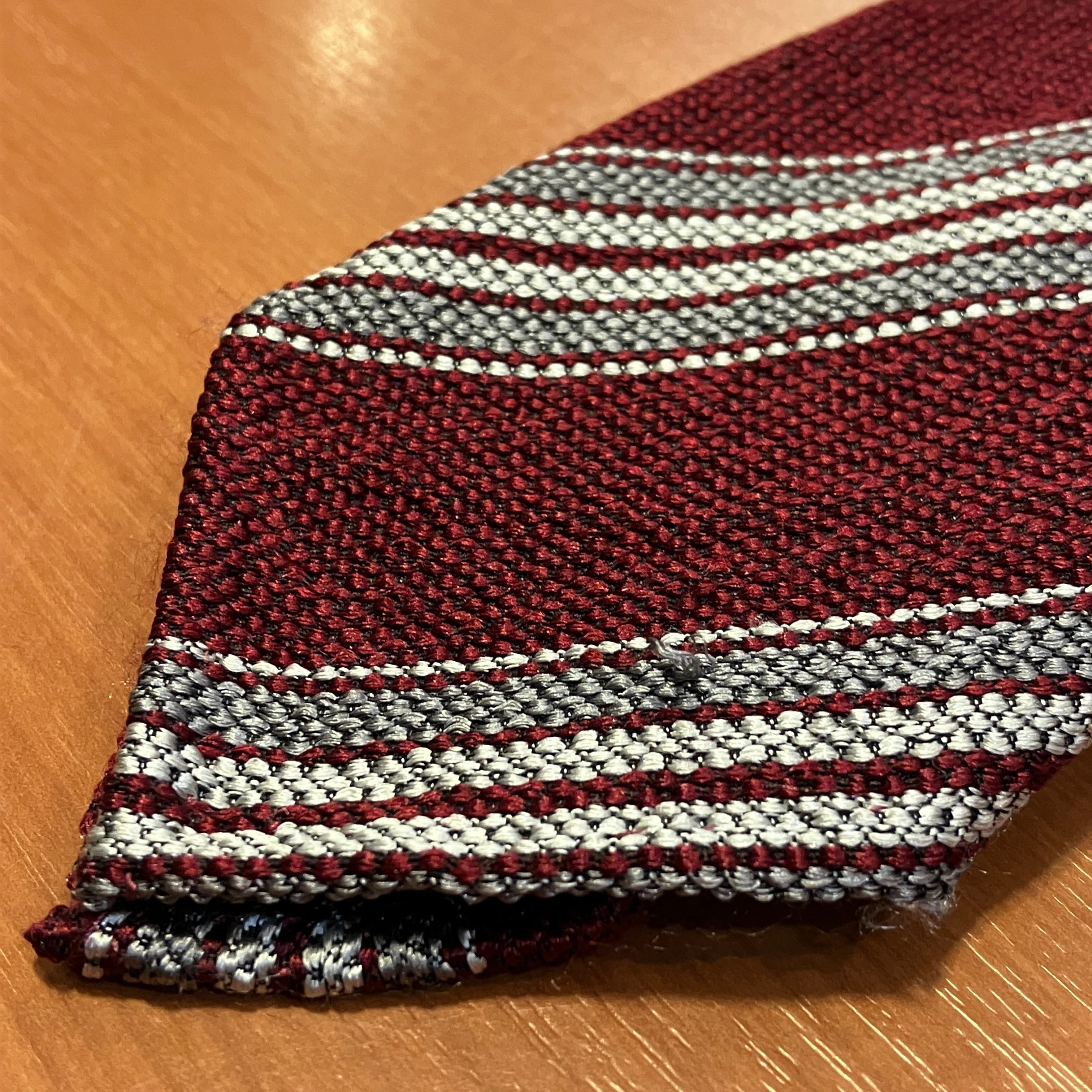 Franco Minucci "SETTEPIEGHE" SILK STRIPE TIE | safarionline