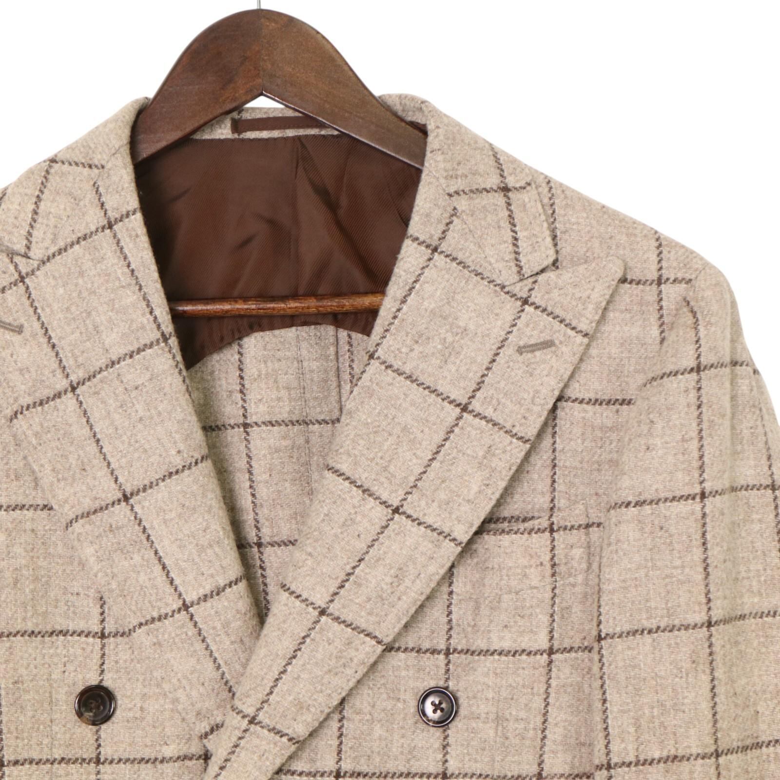 Brilla per il gusto WOOL CHECK DOUBLE JACKET《44》 | safarionline