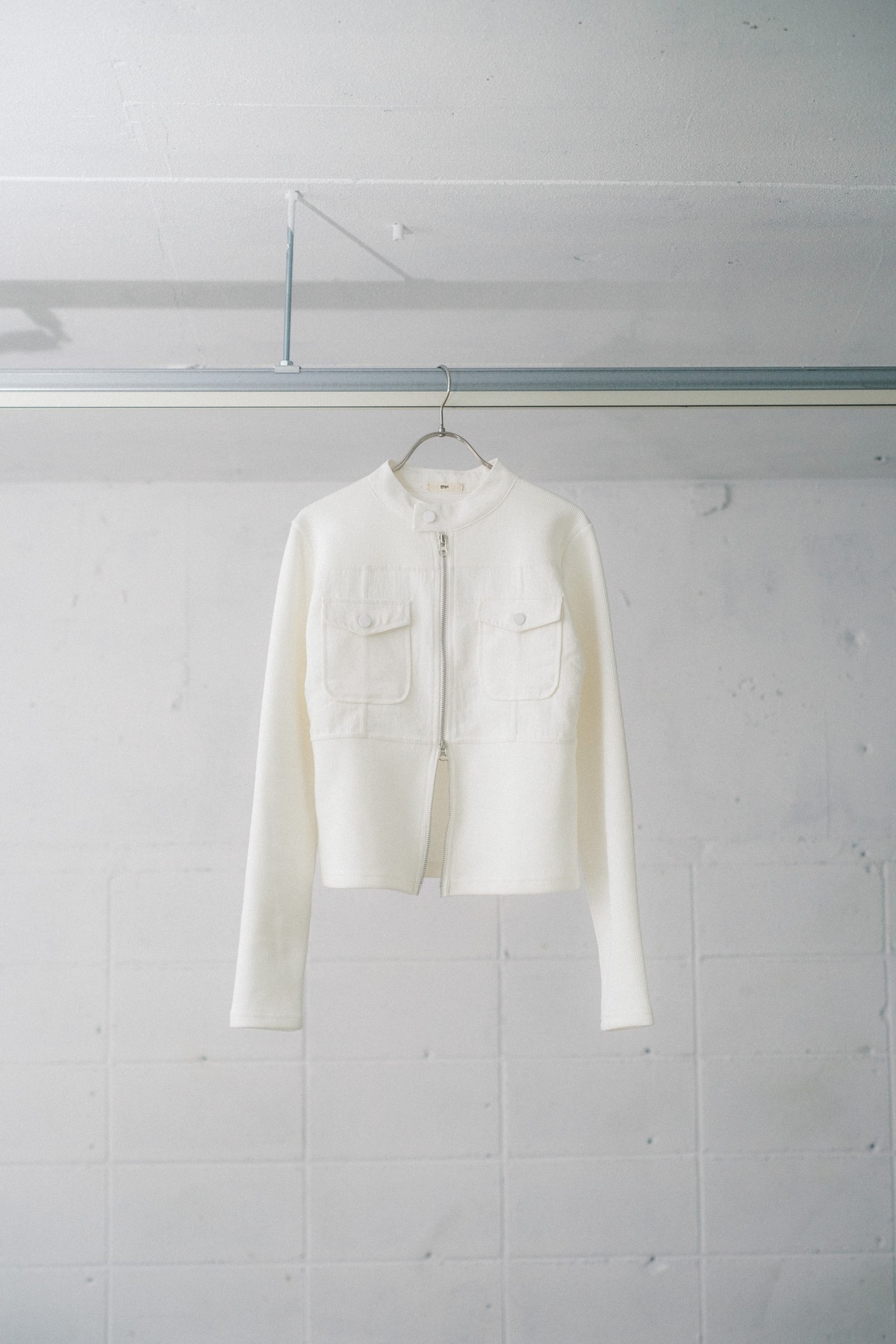 slim fit rib jumper | myl