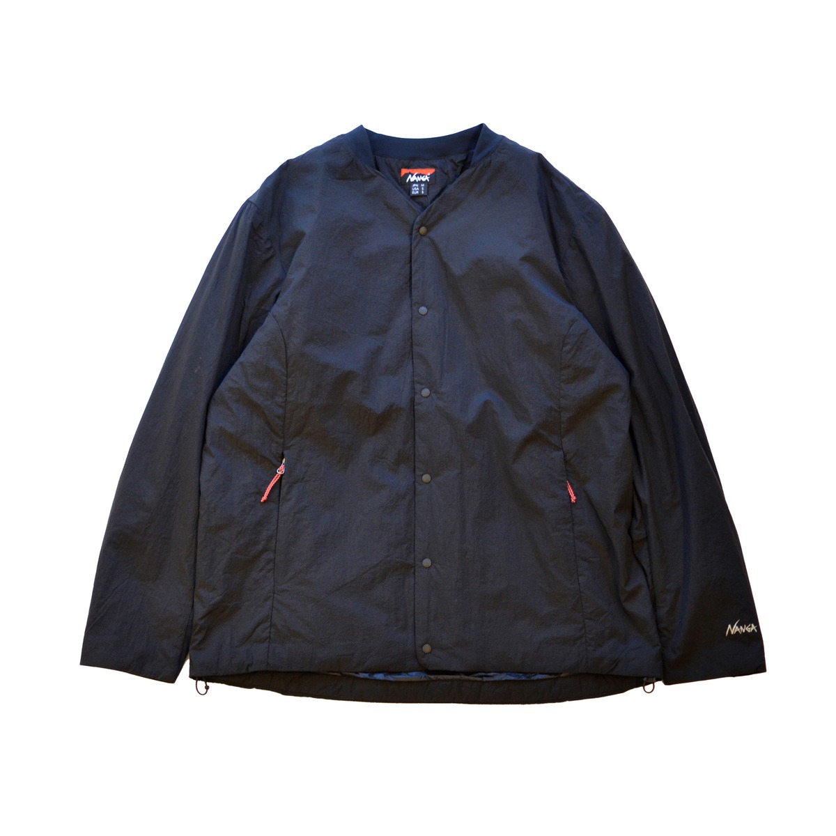 NANGA "NO COLLAR SOFT DOWN COAT(UNISEX)" | GOOD LUCK STORE