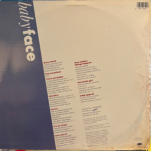 Babyface – A Closer Look (LP) | oleo Records