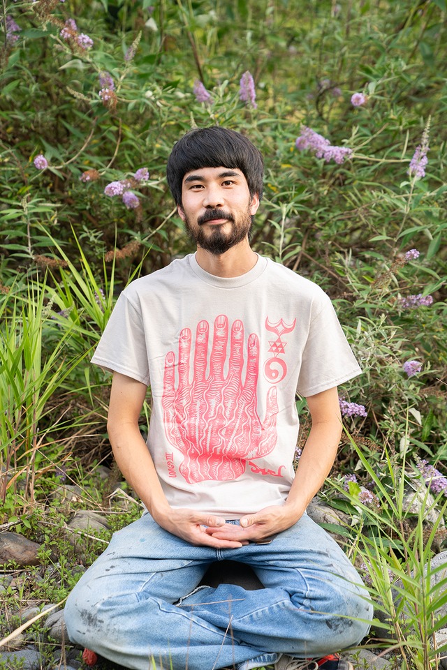 Daniel Higgs Hand Talisman Tシャツ S/M/L | FOUNTAINSUN