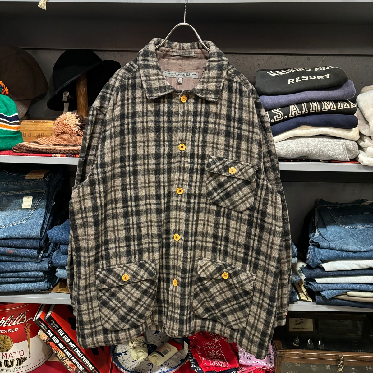 LE COLLEZIONI STRUCTURE Wool Coverall | VOSTOK