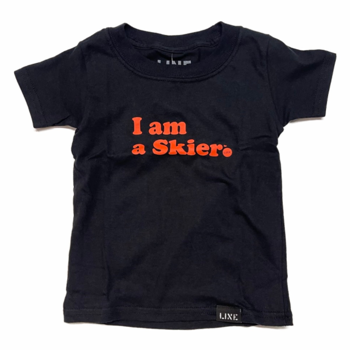 LINE KID’S 「I AM SKIER 」TODDLER TEE | FreeSkiShop BE FREE