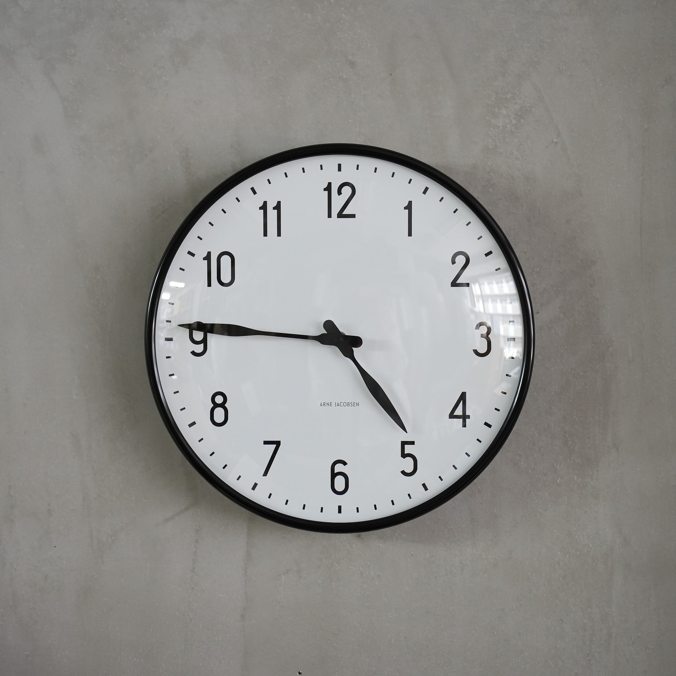 ARNE JACOBSEN Wall Clock Station 290mm | LAND Lifestyle Shop