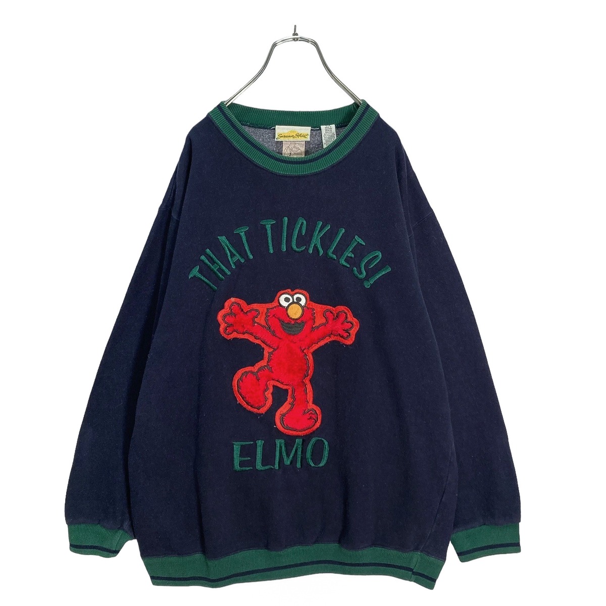 90s Sesame Street "THAT TICKLES ELMO" sweatshirt | HUONE