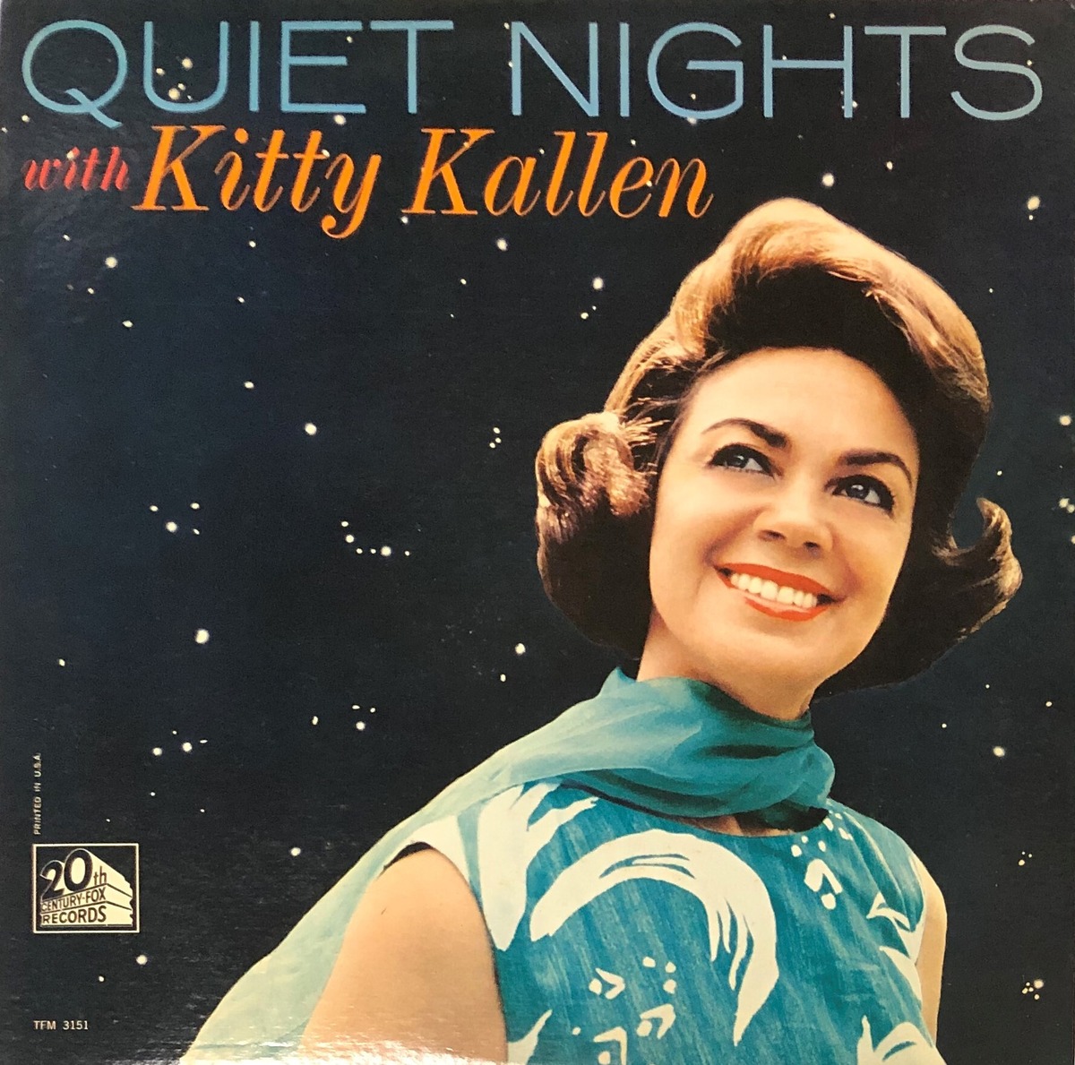 Kitty Kallen ‎/ Quiet Nights | FISH FOR RECORDS