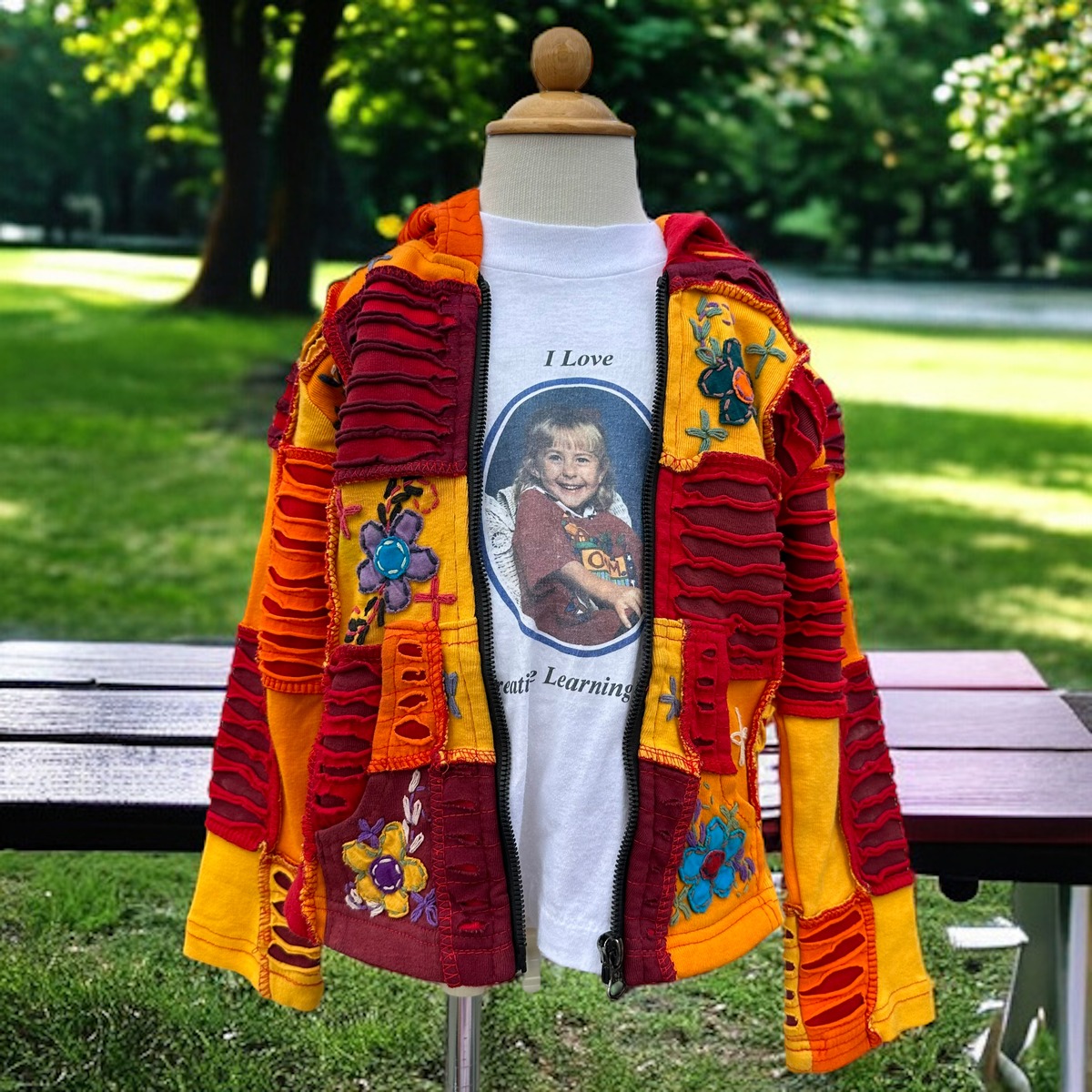 【KIDS】flower patches Parker size:4歳前後 | R.I.M kidsvintage(リム キッズヴィンテージ)