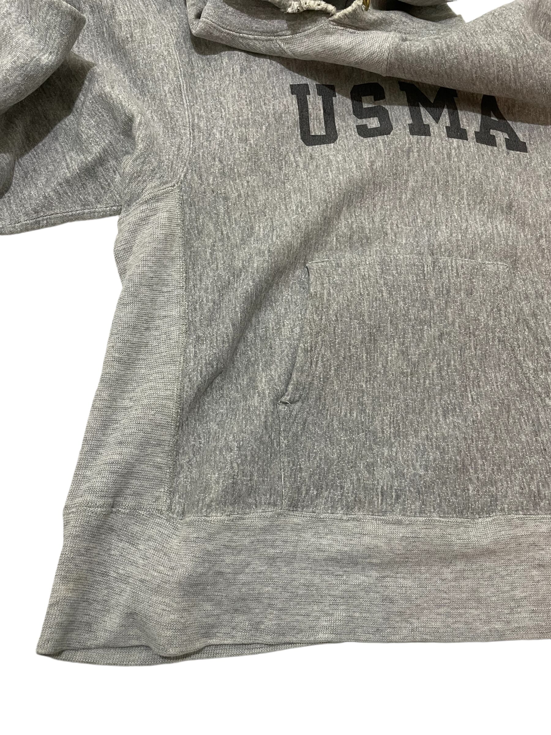 80s champion reverse weave USMA フーディー パーカー ツートン (L) | Stockhome