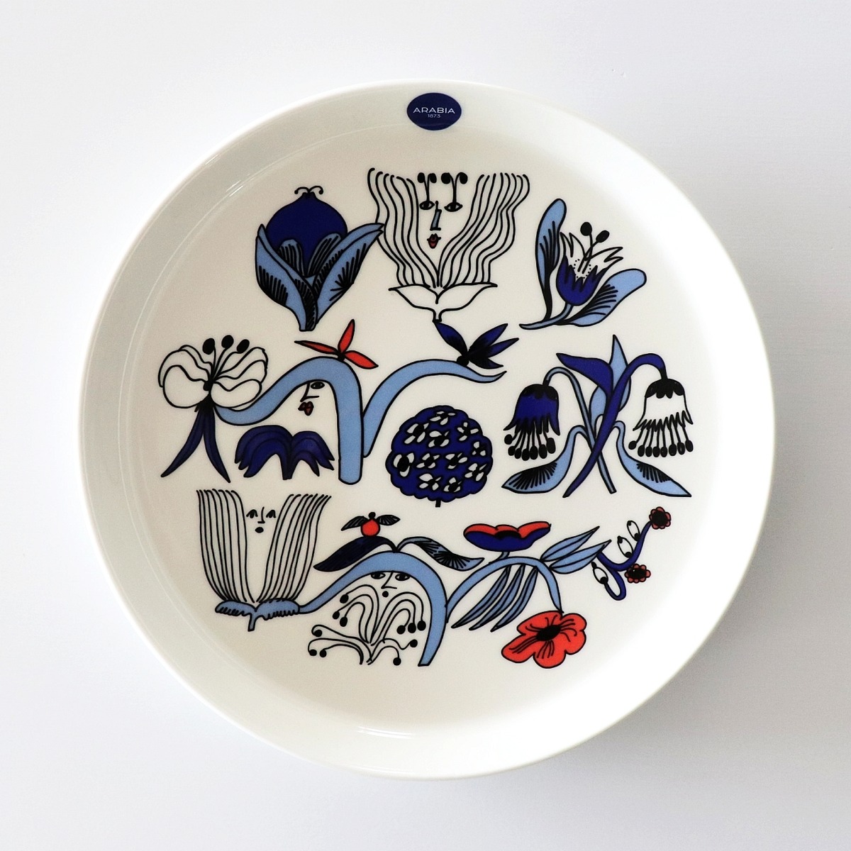 【c5171】プレート(19cm) / Puutarhurit (現行品)[ARABIA / Finland] | 北欧ヴィンテージ雑貨 ...
