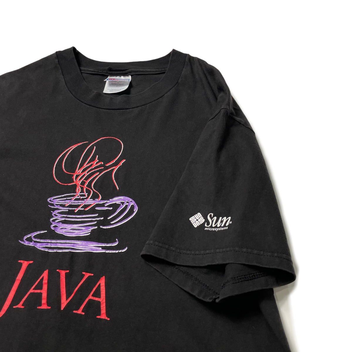1990’s Hanes BEFFY-T “Sun Microsystems JAVA T-shirt “ | Dancing on the moon