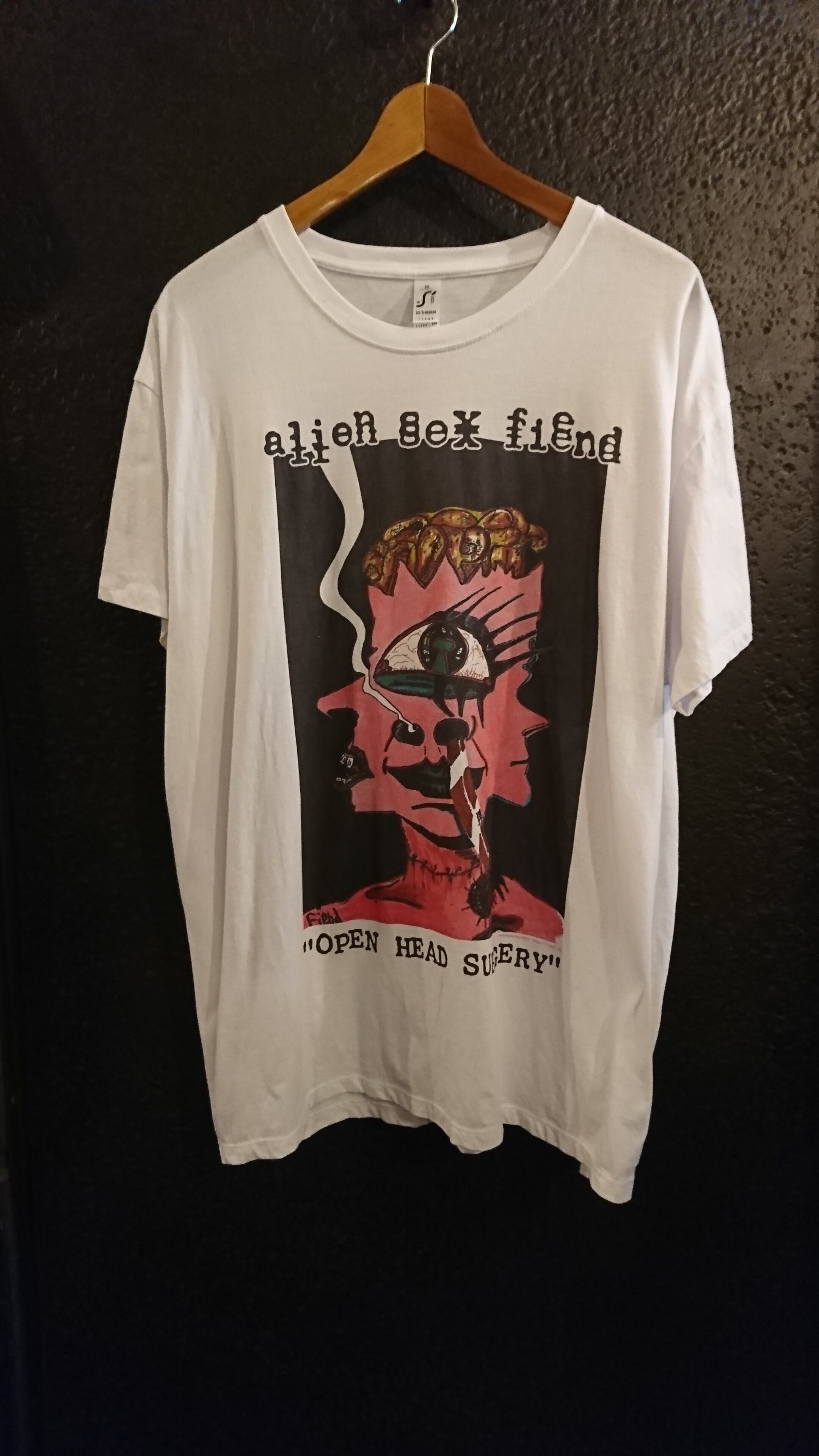 Alien Sex Fiend Tee【open Head Surgery】 Bow And Arrow Web Store