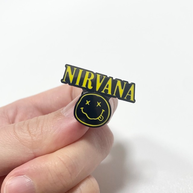 NIRVANA ピンバッジ ピンズ ブローチ ニルヴァーナ PINS | BF MERCH’S
