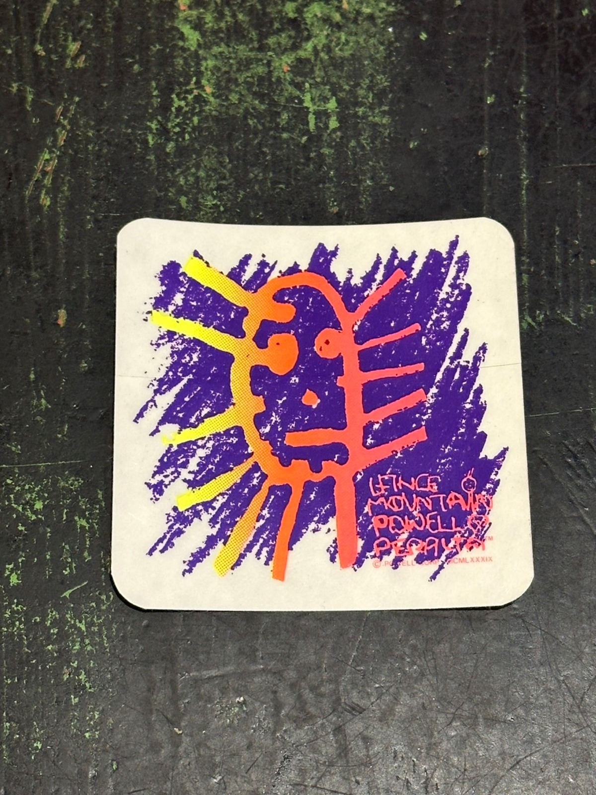 80s POWELL PERALTA "Lance Mountain" Sticker | B U D