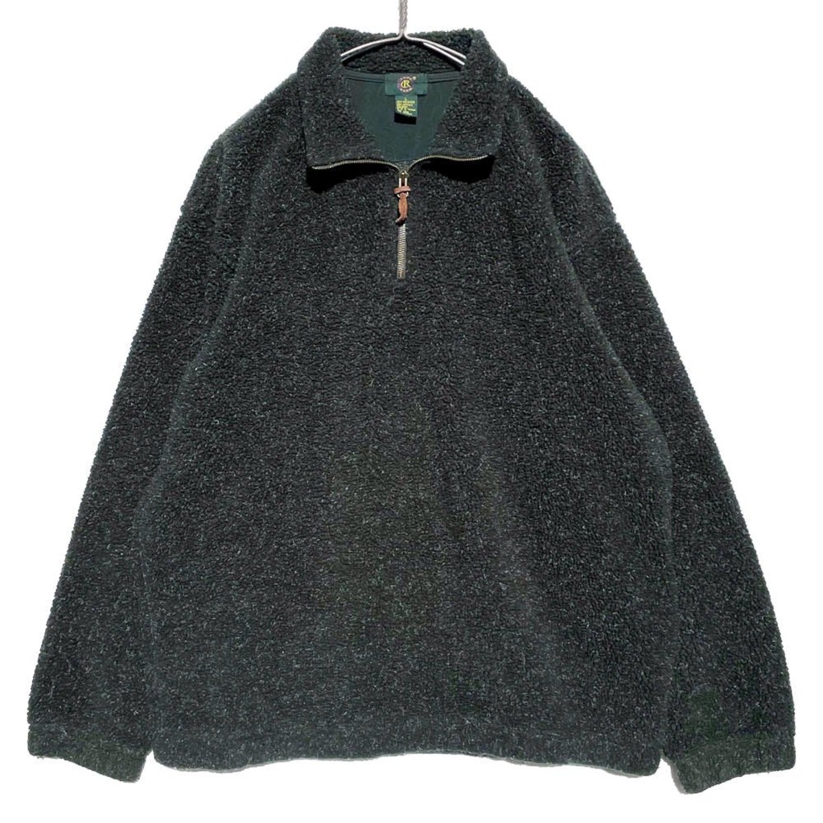 [Club Room] Vintage Half Zip Long Pile Fleece Jacket [1990s-] Vintage ...