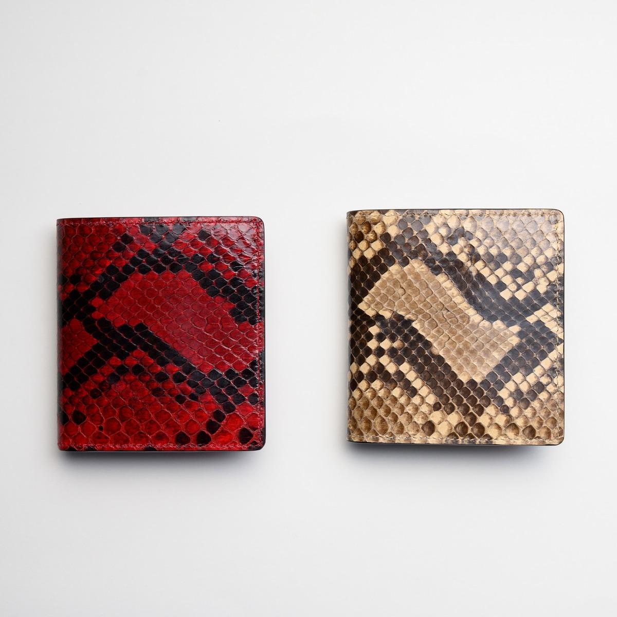 short wallet "python" | APOLLON LEATHER
