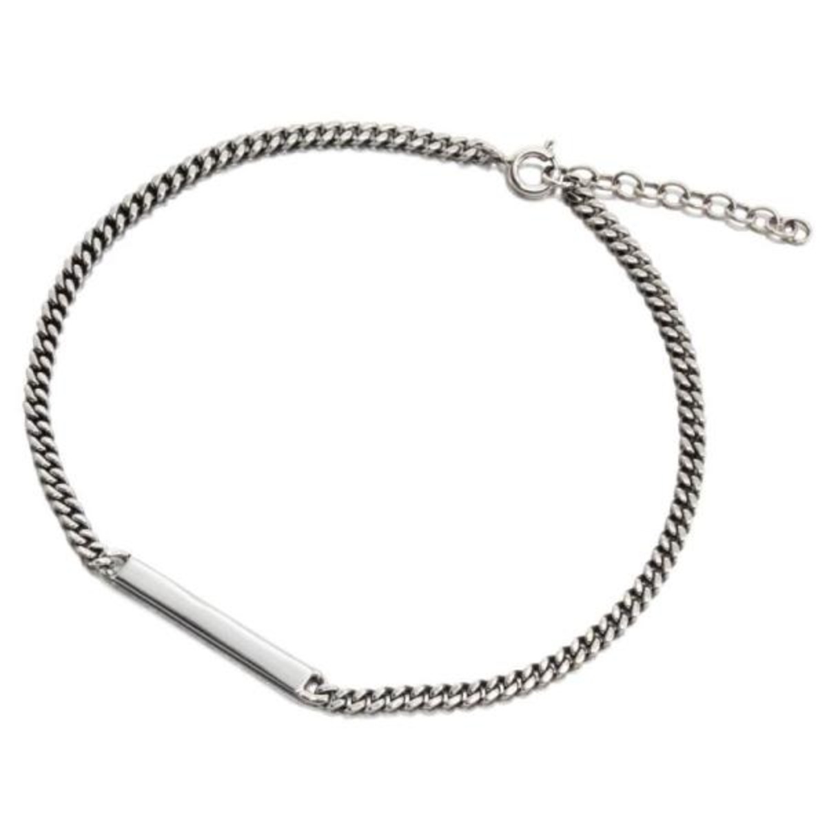 [Windert] メンズ アンクレット スターリング シルバー 925 チェーン スティック ミサンガ 男女兼用1 | hero01