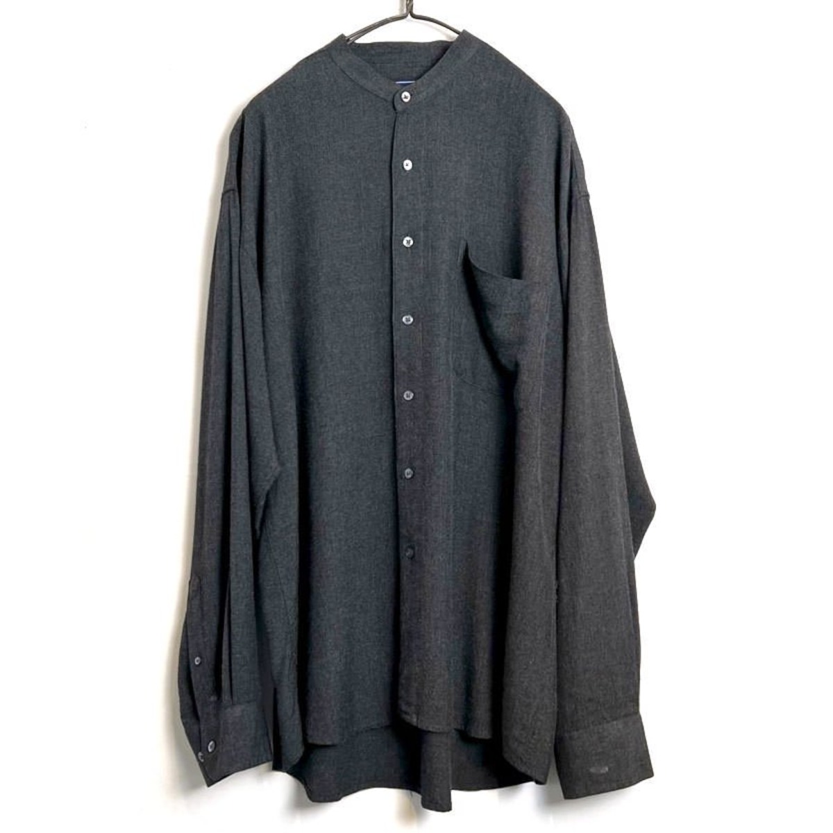[Andrew Fezza] Vintage Band Collar Rayon Shirt [1990s-] Vintage Band ...
