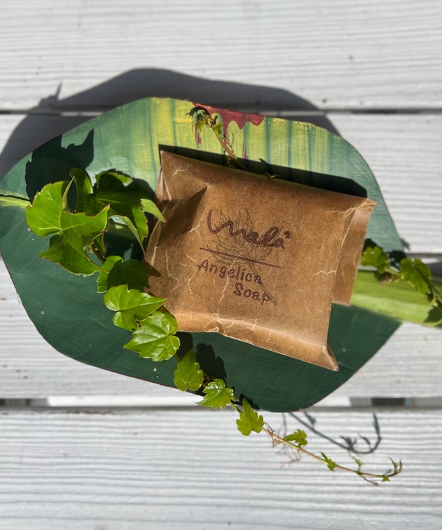 angelica soap（明日葉石鹸）regular（R）100g | manbow